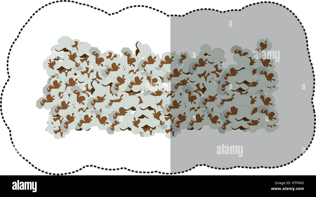 color background sticker with popcorn set Stock Vector Image & Art - Alamy