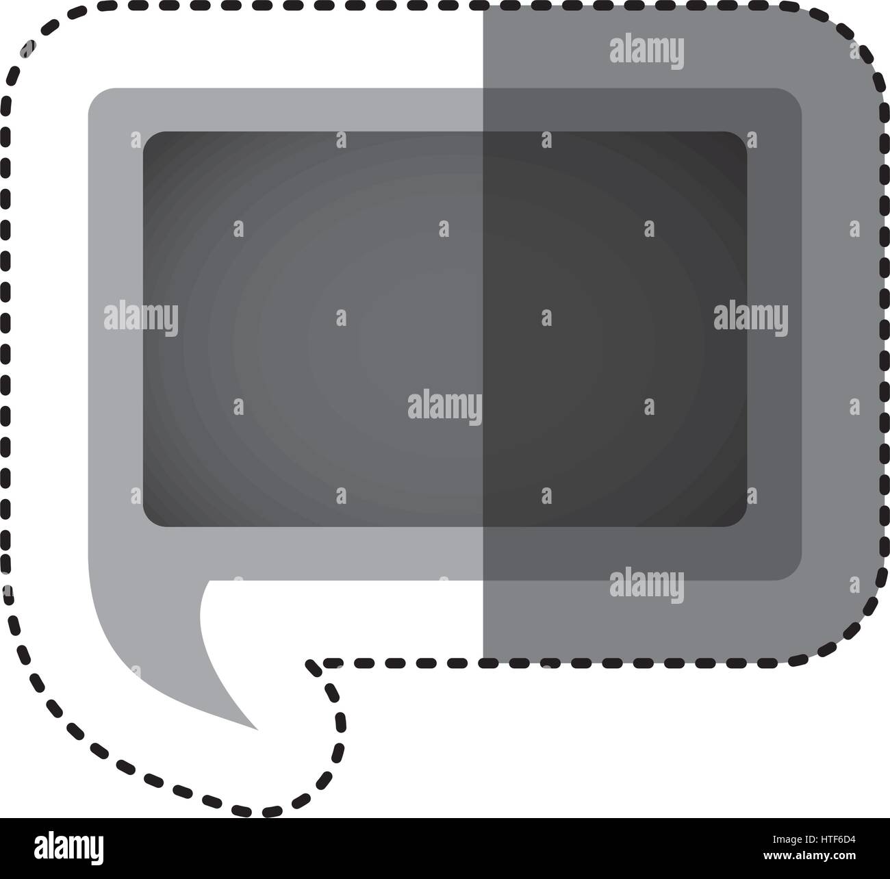 Sticker callout dialogue shape rectangle hi-res stock photography and ...