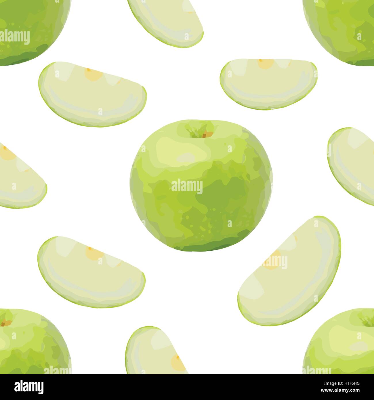 Seamless apple background Stock Vector Images - Alamy