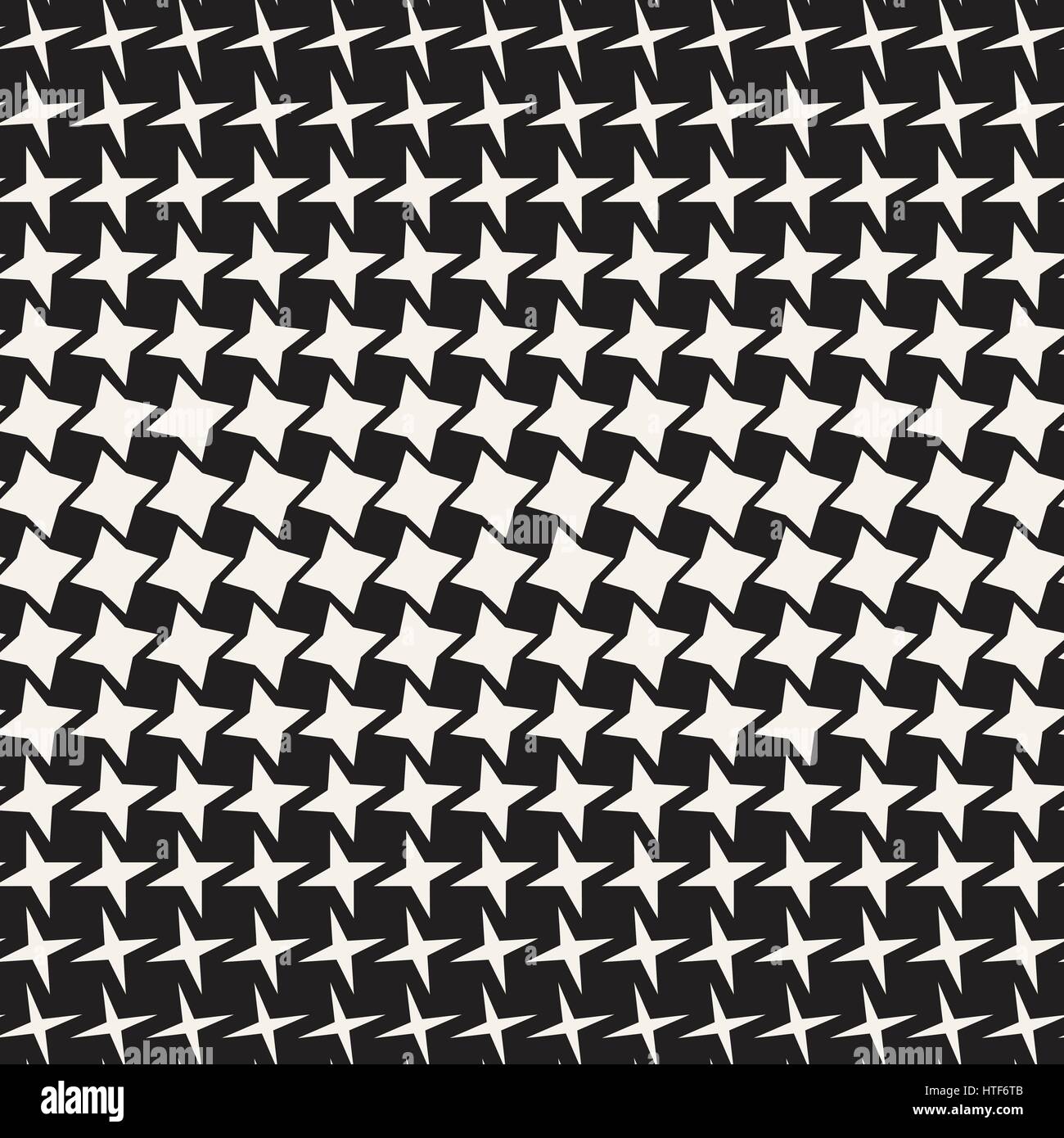 Geometric Seamless Star Shapes Pattern. Halftone Gradient Effect ...