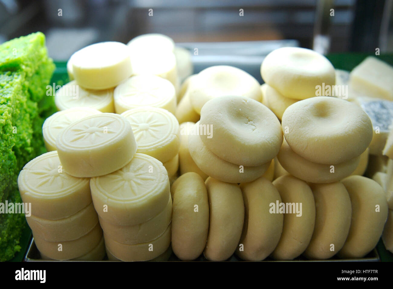 Traditional Indian cakes in shop Stock Photo - Alamy