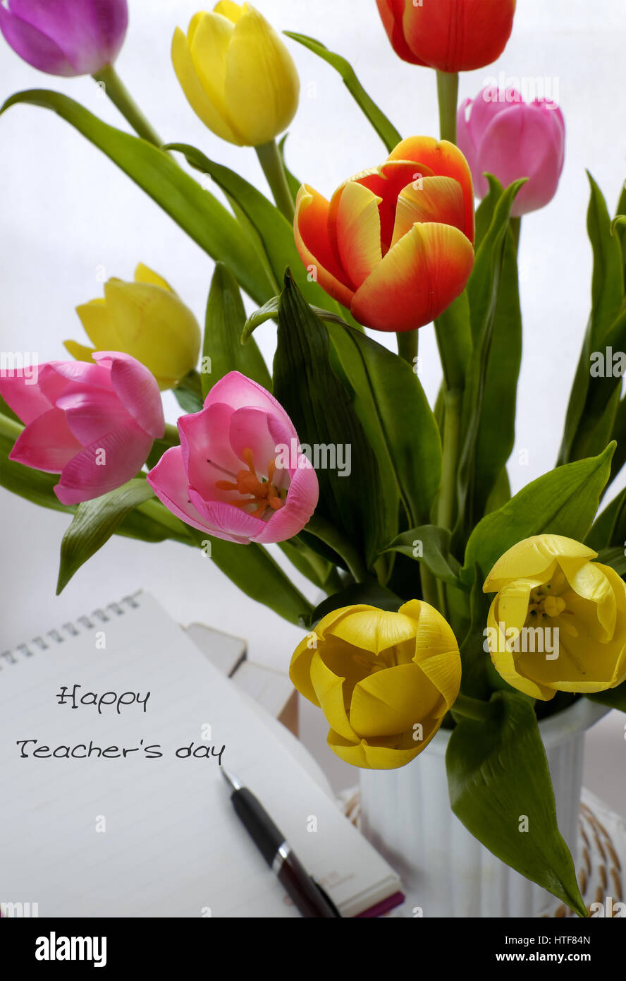 Happy teachers day hi-res stock photography and images - Alamy