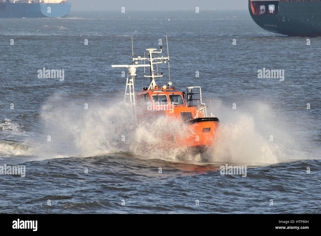 pilot vessel at sea Stock Photo - Alamy