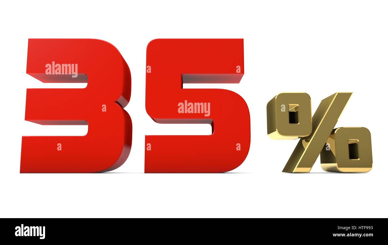 35 percentage off Cut Out Stock Images & Pictures - Alamy