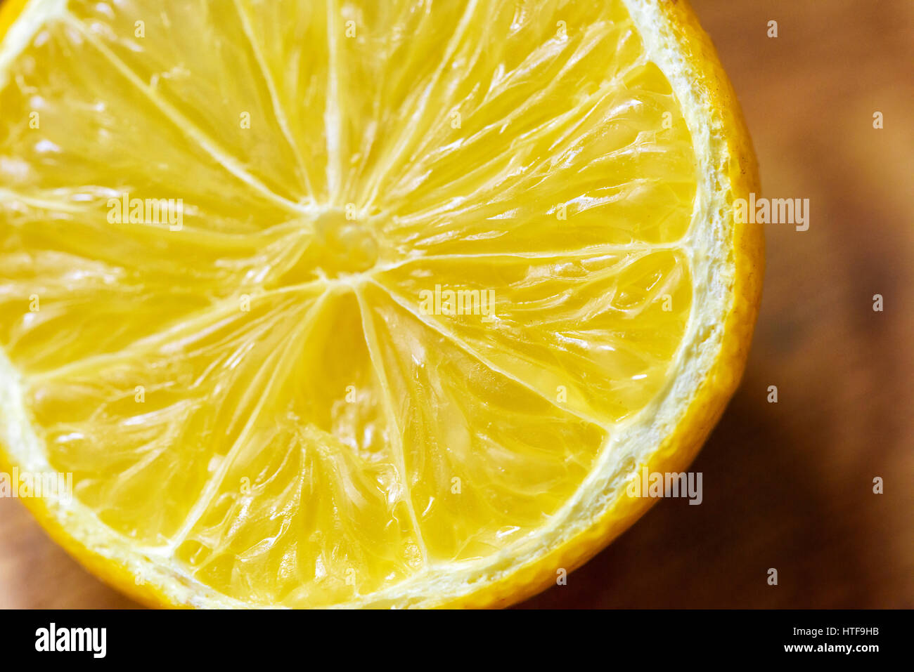 Lemon cut in half hi-res stock photography and images - Alamy