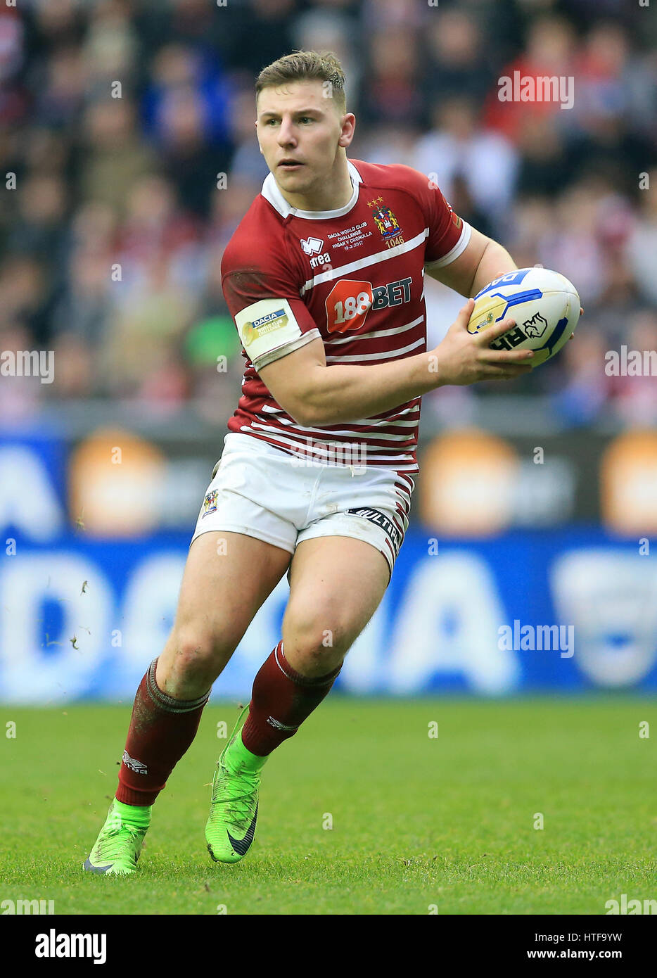 George Williams, Wigan Warriors Stock Photo - Alamy