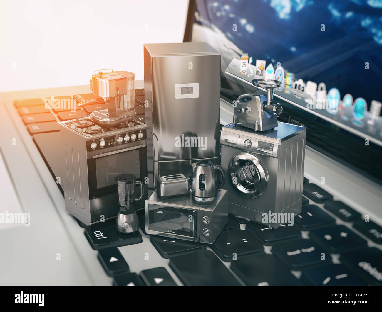 Electric household appliances industry hi-res stock photography and ...