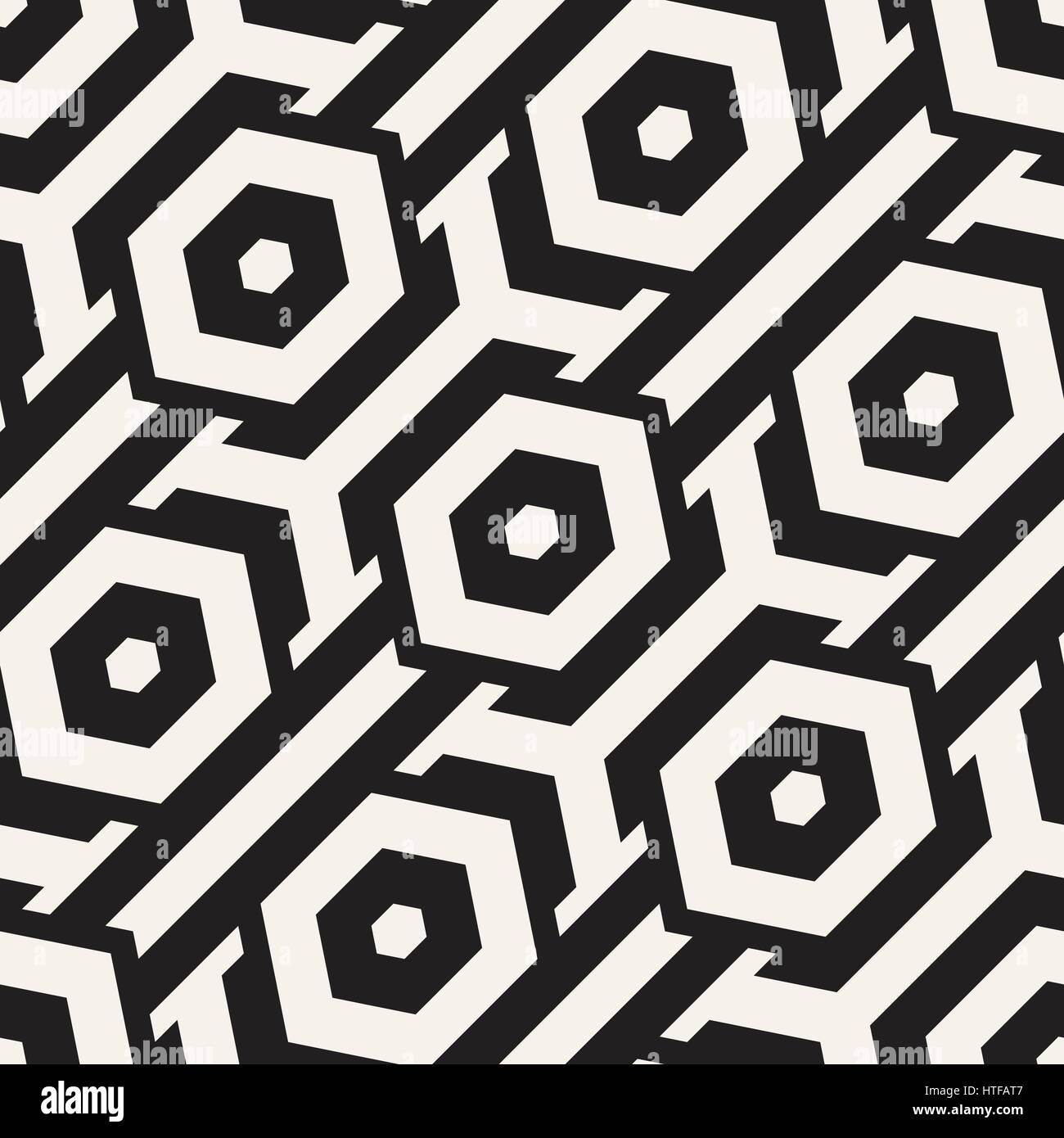 Vector Seamless Pattern. Modern Geometric Texture. Repeating Lattice Abstract Background. Linear ...