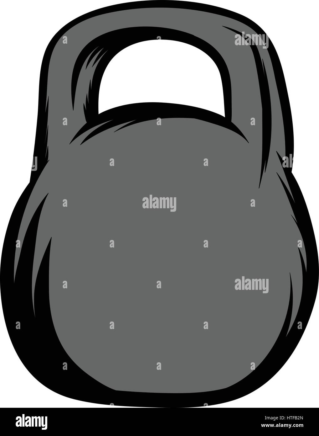 Weight icon in cartoon style isolated vector illustration Stock Vector ...