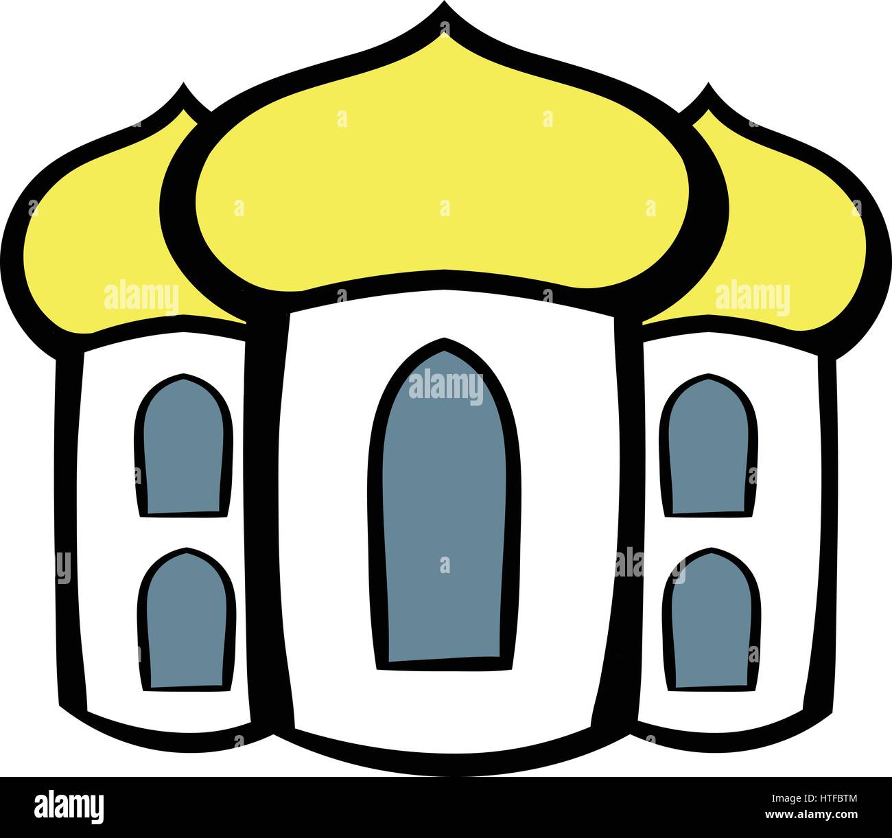 Old church front door Stock Vector Images - Alamy