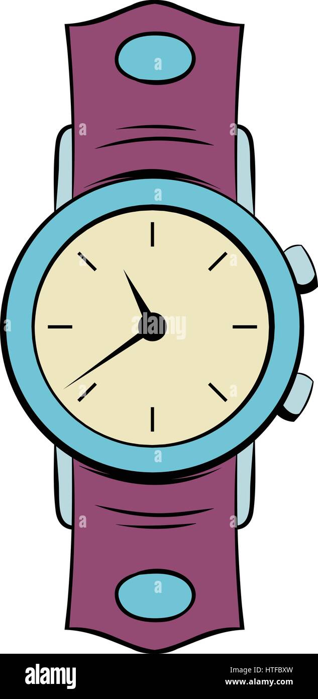 Watch icon cartoon Stock Vector Image & Art - Alamy
