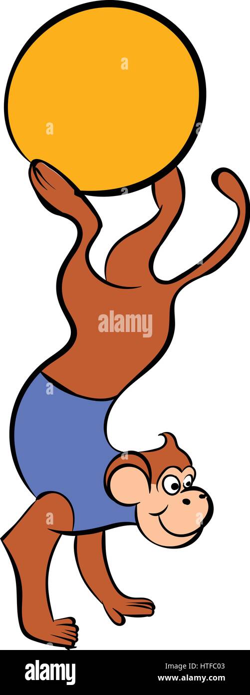 Acrobatic mammal Stock Vector Images - Alamy