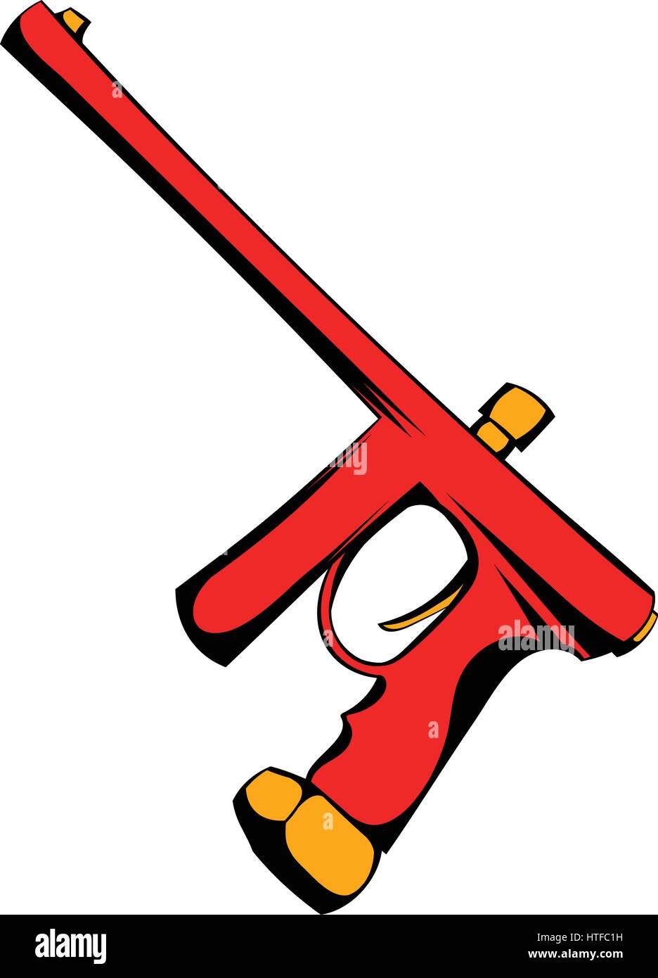 Target paintball cartoon icon hi-res stock photography and images - Alamy