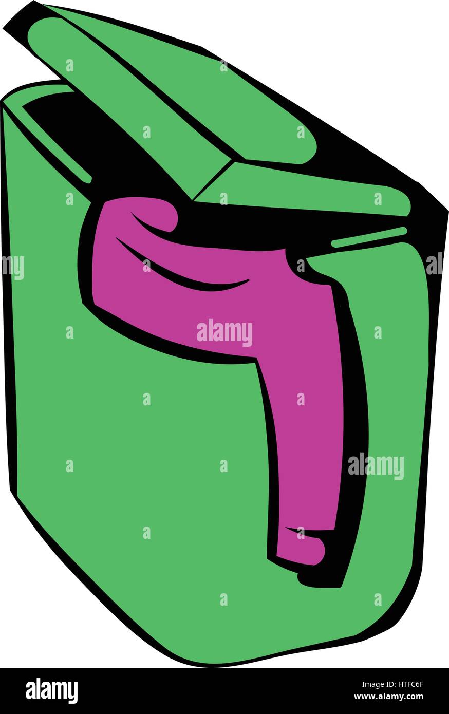 Clothes basket icon cartoon Stock Vector Images - Alamy