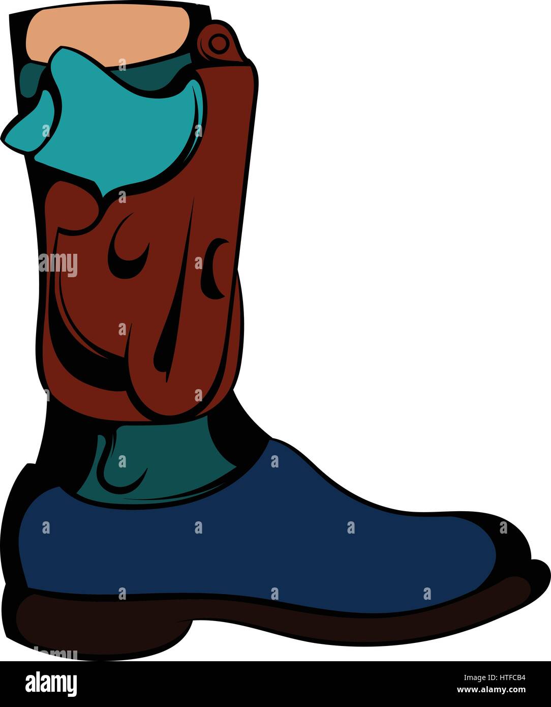 Wellington boot cartoon hi-res stock photography and images - Alamy