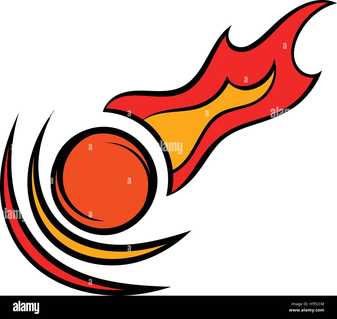Falling meteorite icon, icon cartoon Stock Vector Image & Art - Alamy