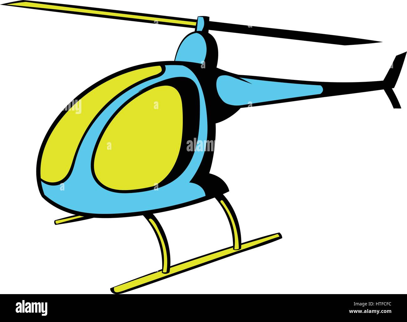 Helicopter Cartoon High Resolution Stock Photography and Images - Alamy