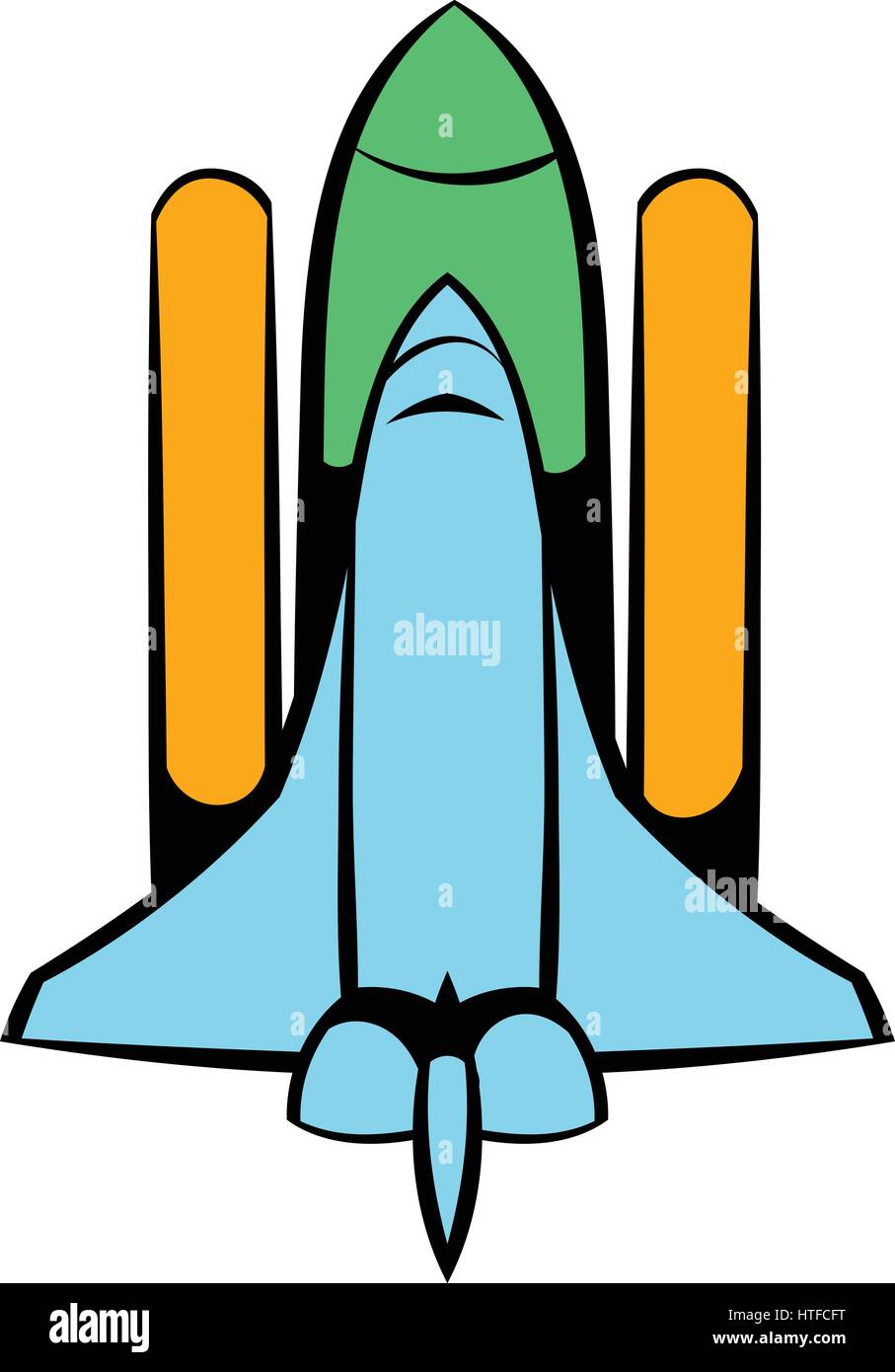 Space shuttle icon, icon cartoon Stock Vector Image & Art - Alamy