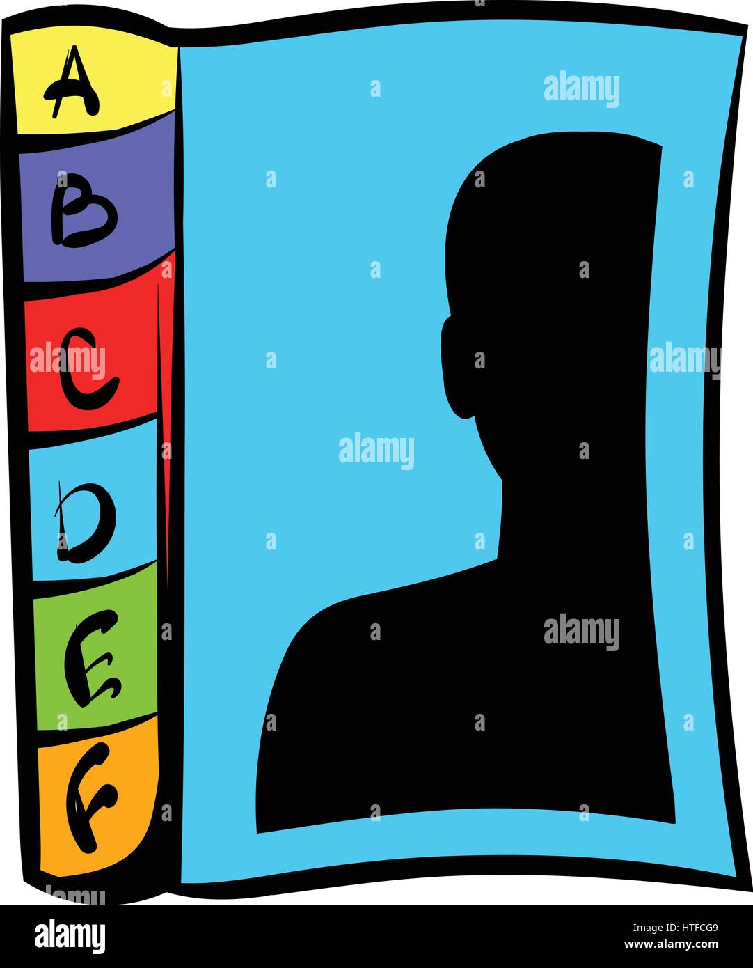 Phone book icon, icon cartoon Stock Vector Image & Art - Alamy