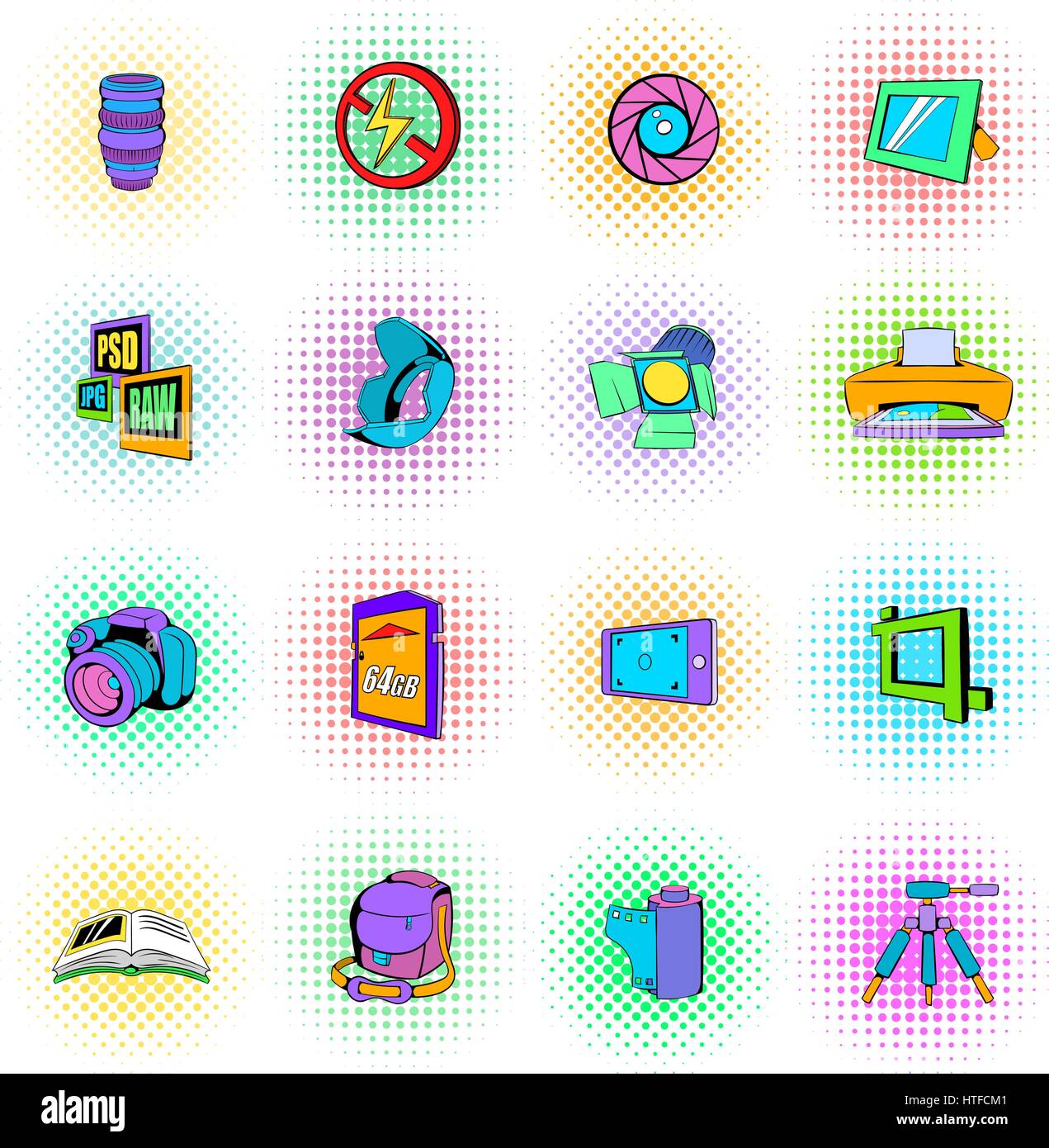 Photography studio lighting icon Cut Out Stock Images & Pictures - Alamy