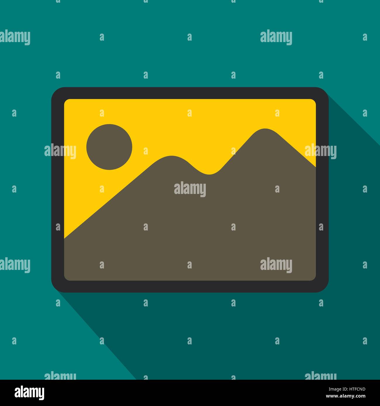 Snapshot icon, flat style Stock Vector Image & Art - Alamy