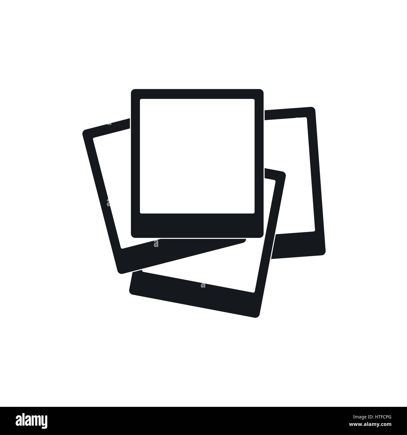 Photo frames icon, simple style Stock Vector Image & Art - Alamy