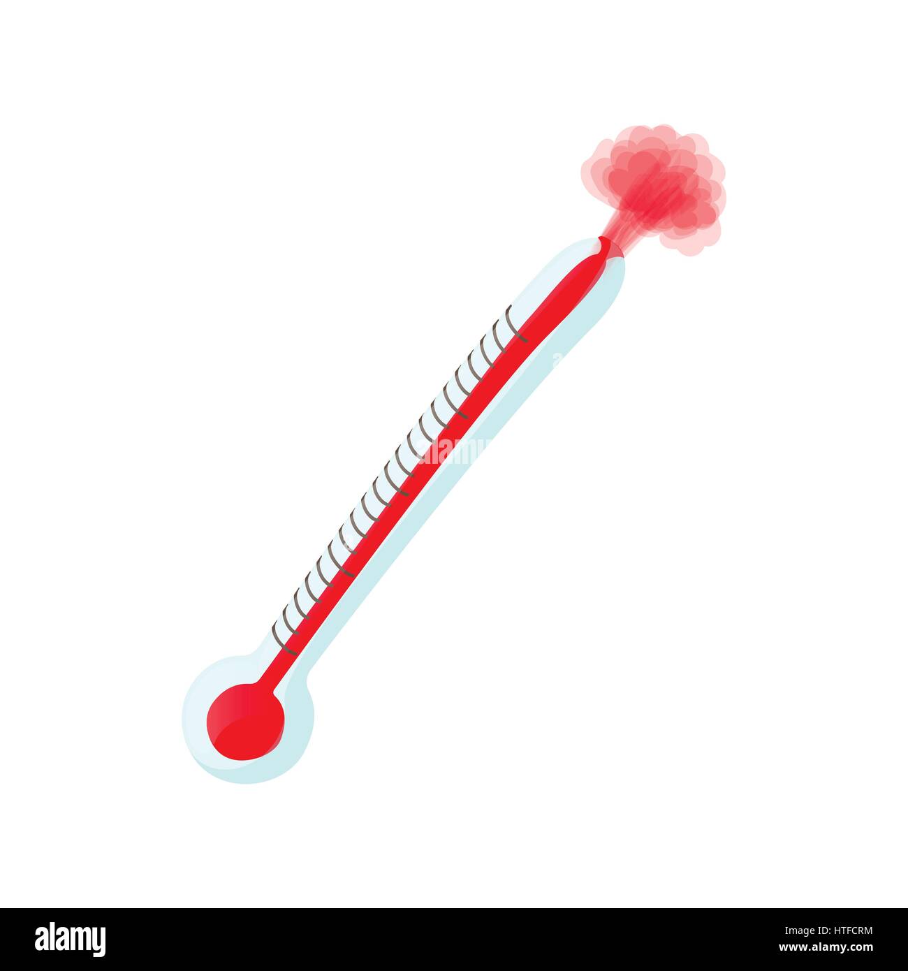 Extreme heat summer thermometer icon Stock Vector Image & Art - Alamy