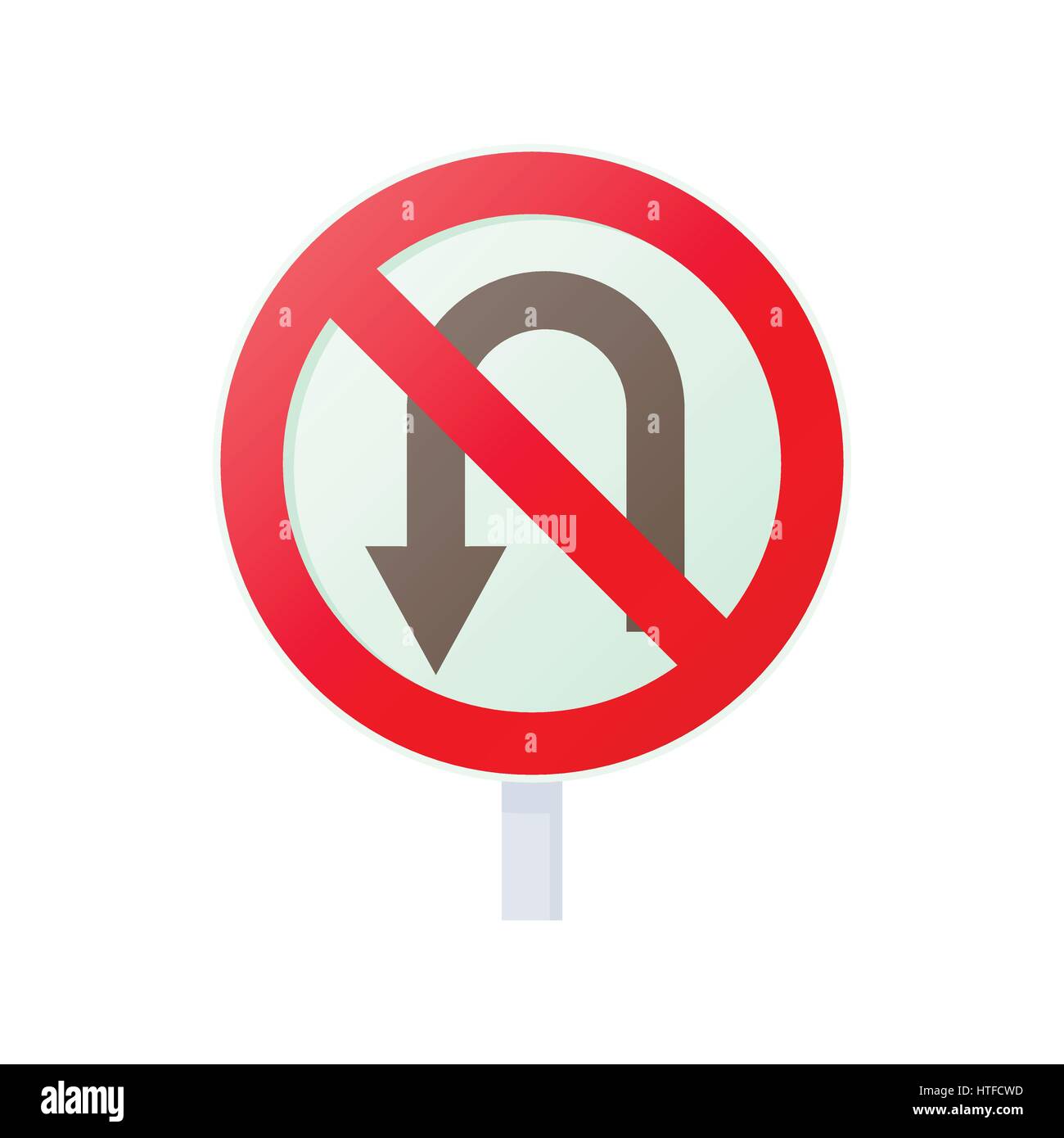 Symbolic danger warning signal Stock Vector Images - Alamy