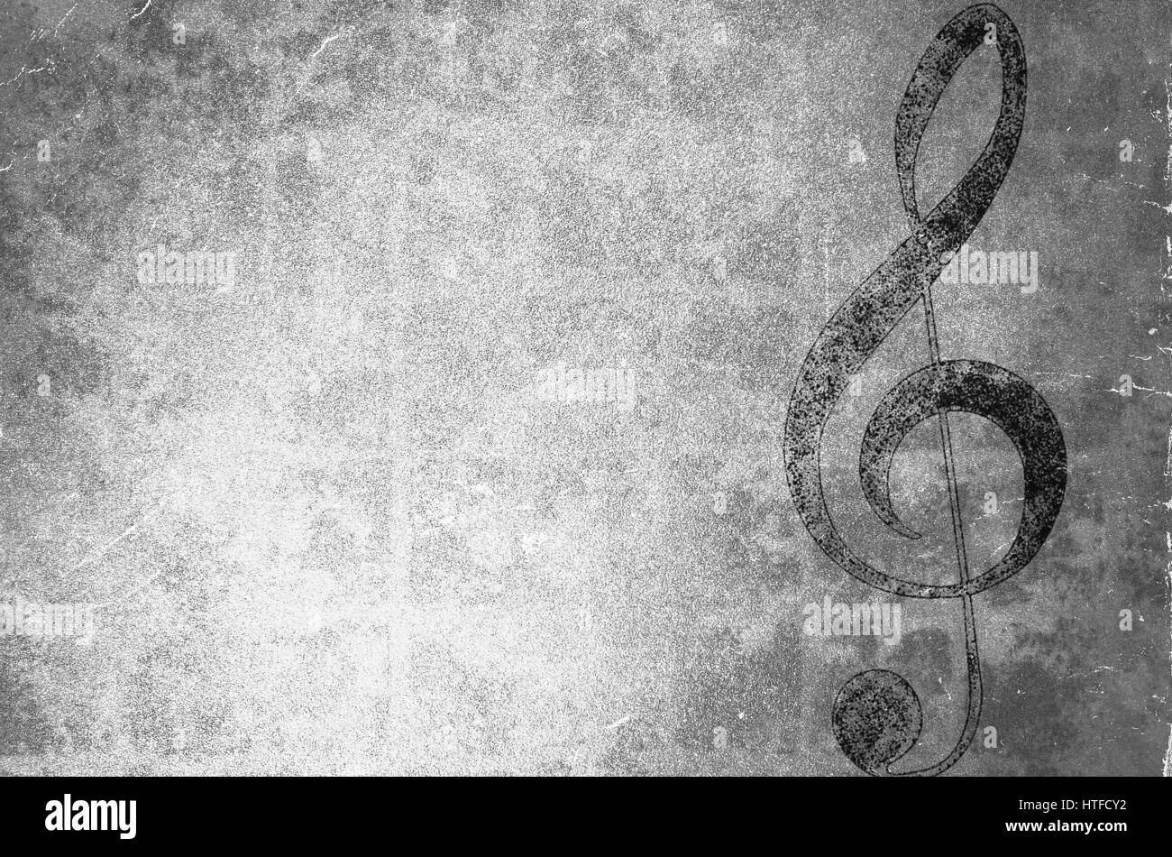 treble clef textured dark stone worktop detail - copy space Stock Photo ...