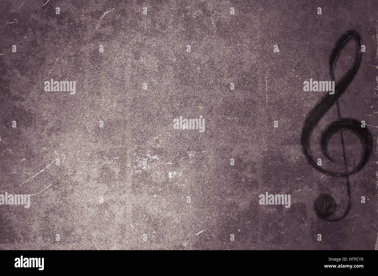 treble clef textured dark stone worktop detail - copy space Stock Photo ...