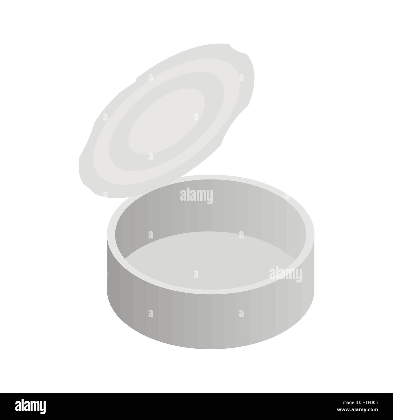 Crumpled tin can Stock Vector Images - Alamy