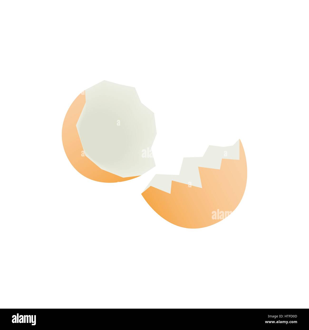 Eggshell icon, isometric 3d style Stock Vector Image & Art - Alamy