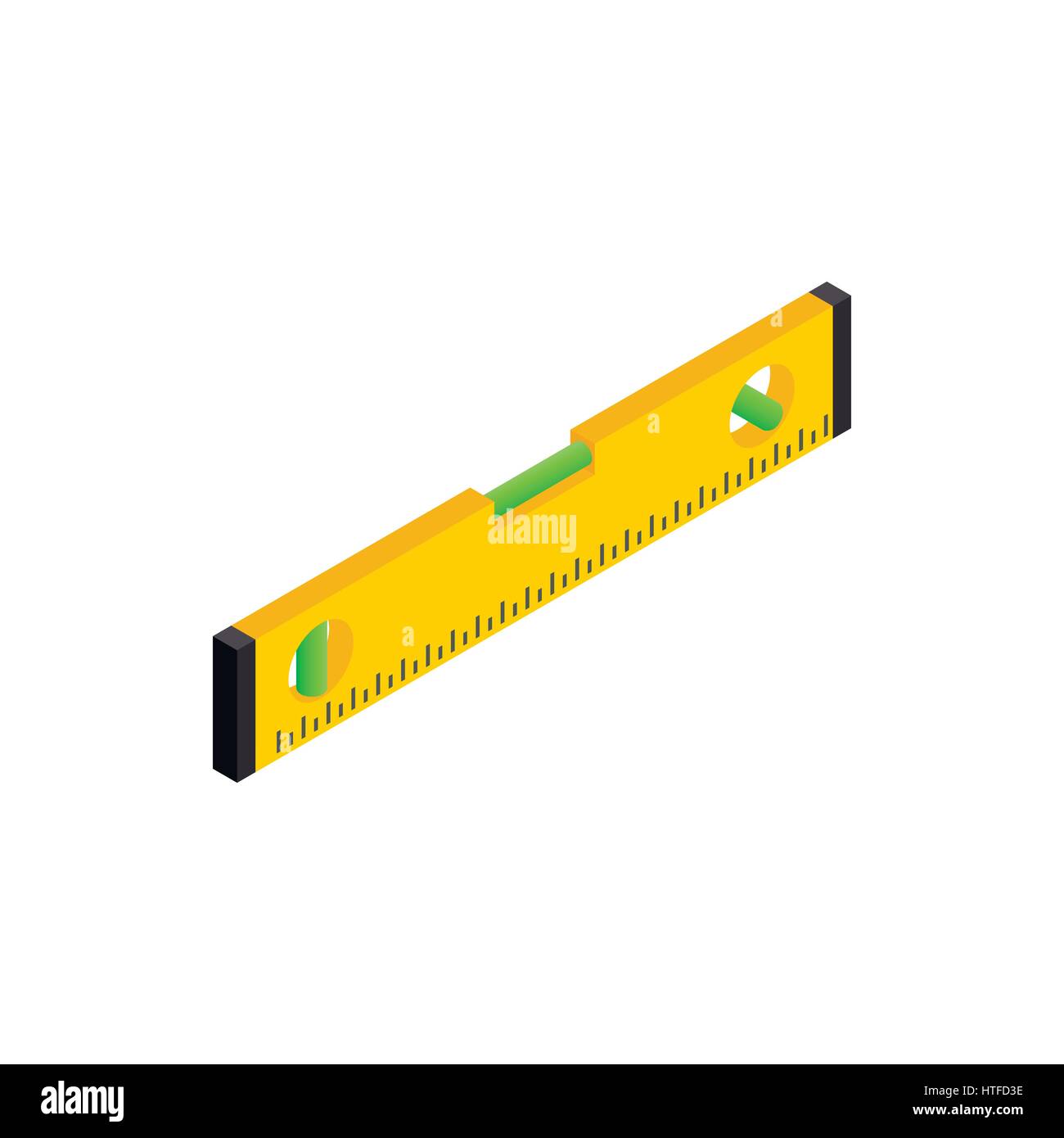 Measuring of water level Stock Vector Images - Alamy