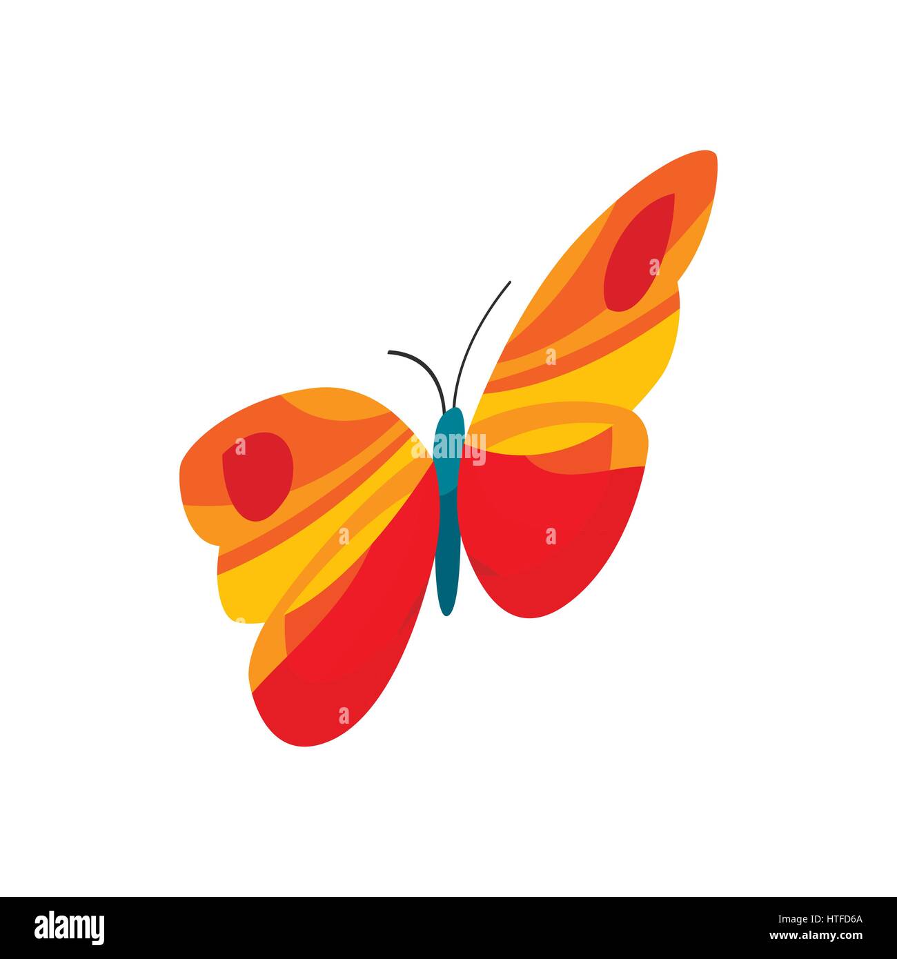 Migratory butterfly Stock Vector Images - Alamy
