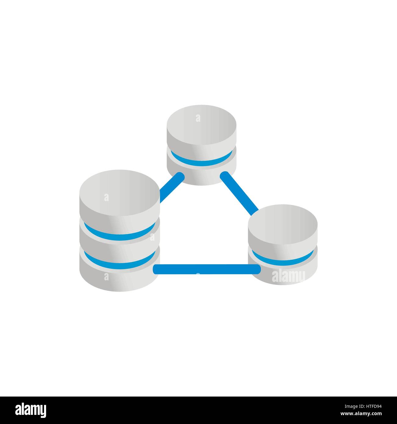 Database servers connection icon Stock Vector Image & Art - Alamy