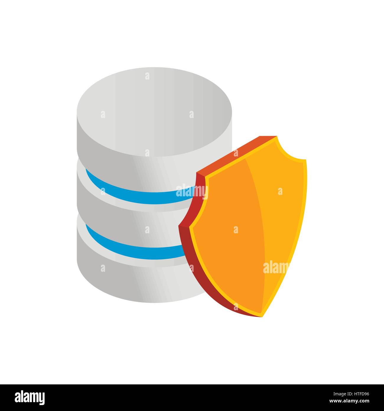 3d document security shield Cut Out Stock Images & Pictures - Alamy