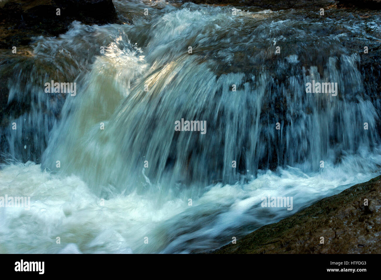 Olkhovka river in the kurortny park of Kislovodsk, Caucasus,Russia ...