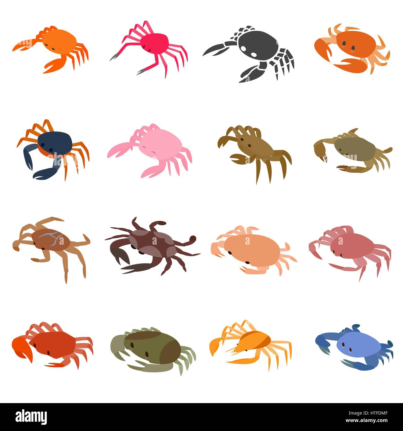 Isometric icon red fish Cut Out Stock Images & Pictures - Alamy