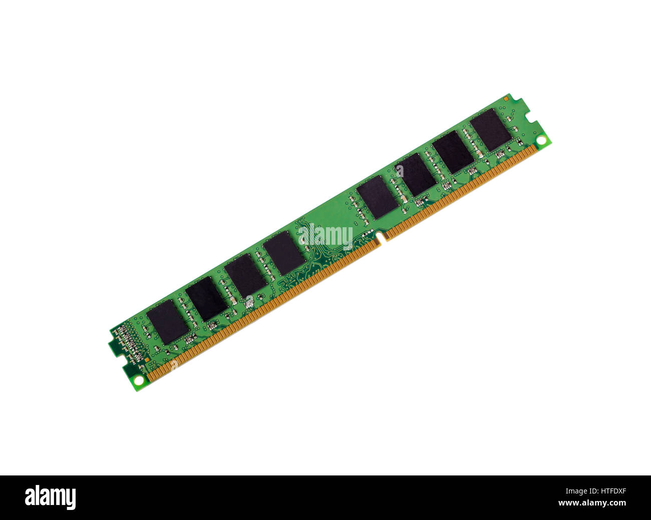 Electronic Collection Computer Random Access Memory Ram Modules Isolated On The White