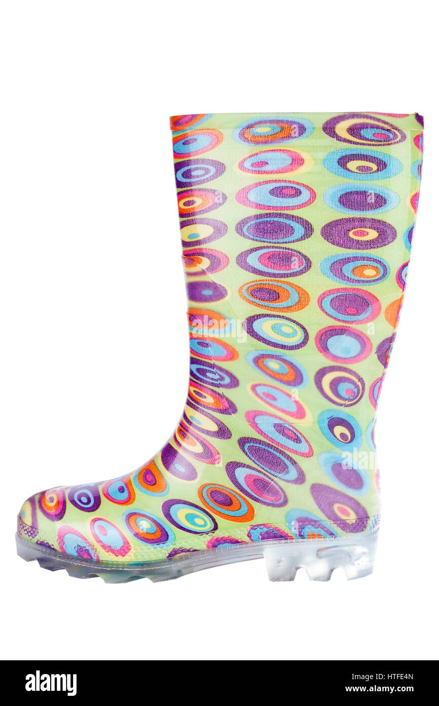 Women's rubber boot Stock Photo - Alamy