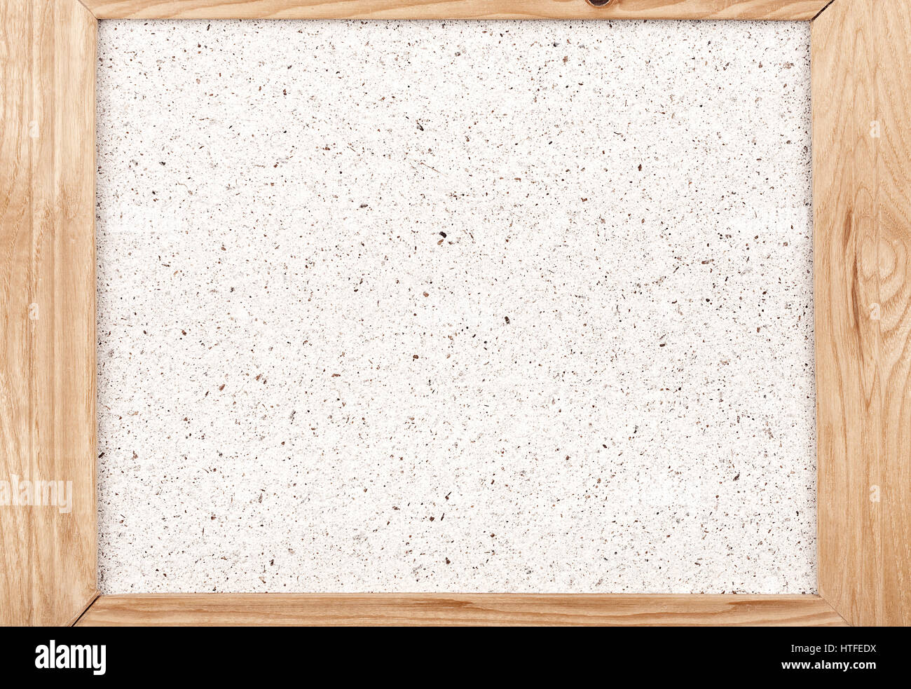 Handmade paper in wooden frame Stock Photo - Alamy