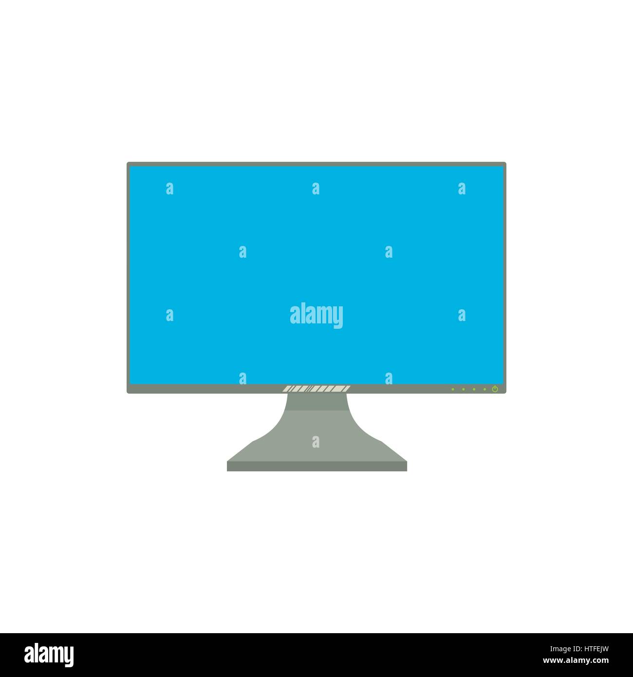 Computer monitor icon, cartoon style Stock Vector Image & Art - Alamy