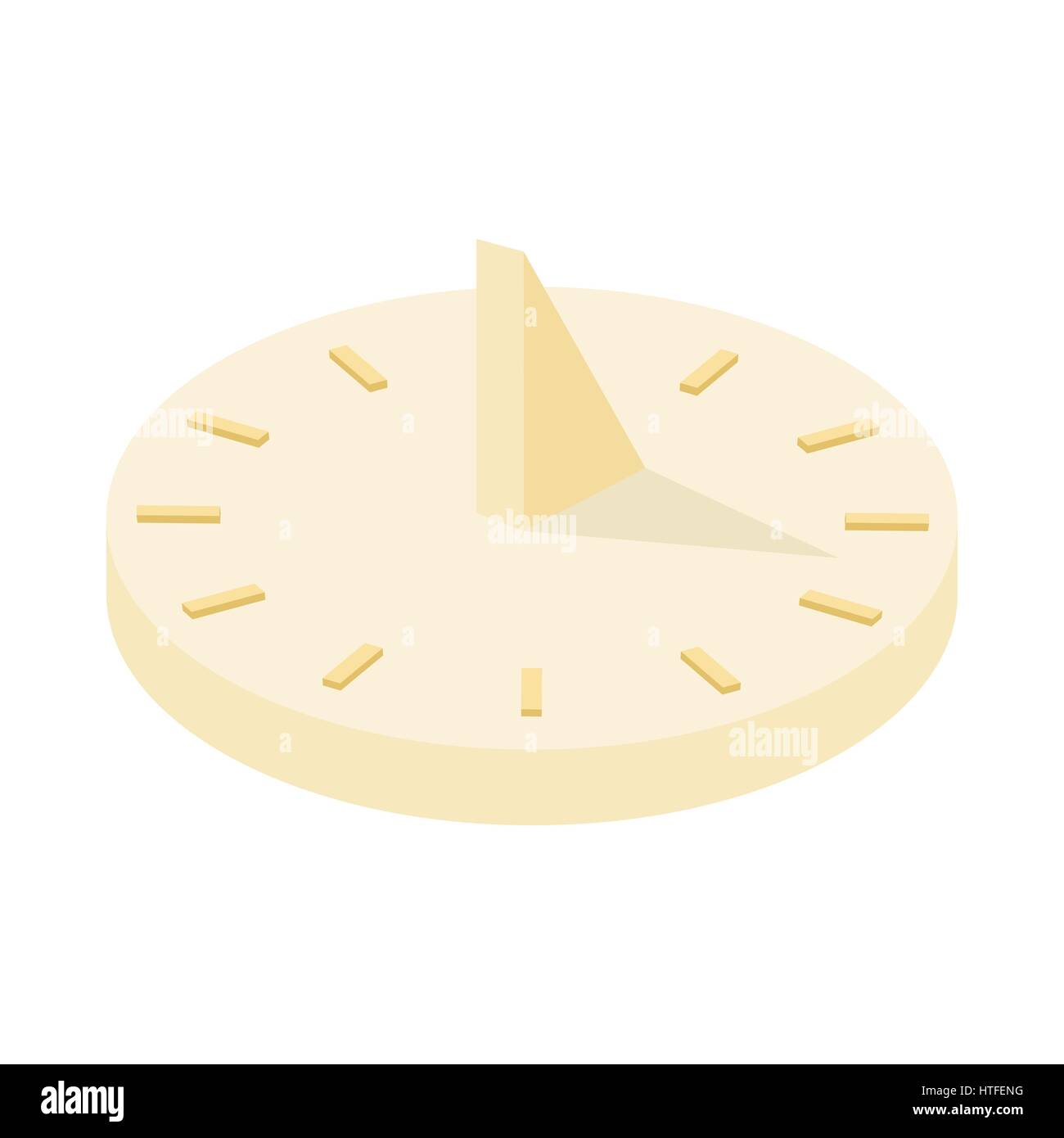 Sundial icon, cartoon style Stock Vector Image & Art - Alamy