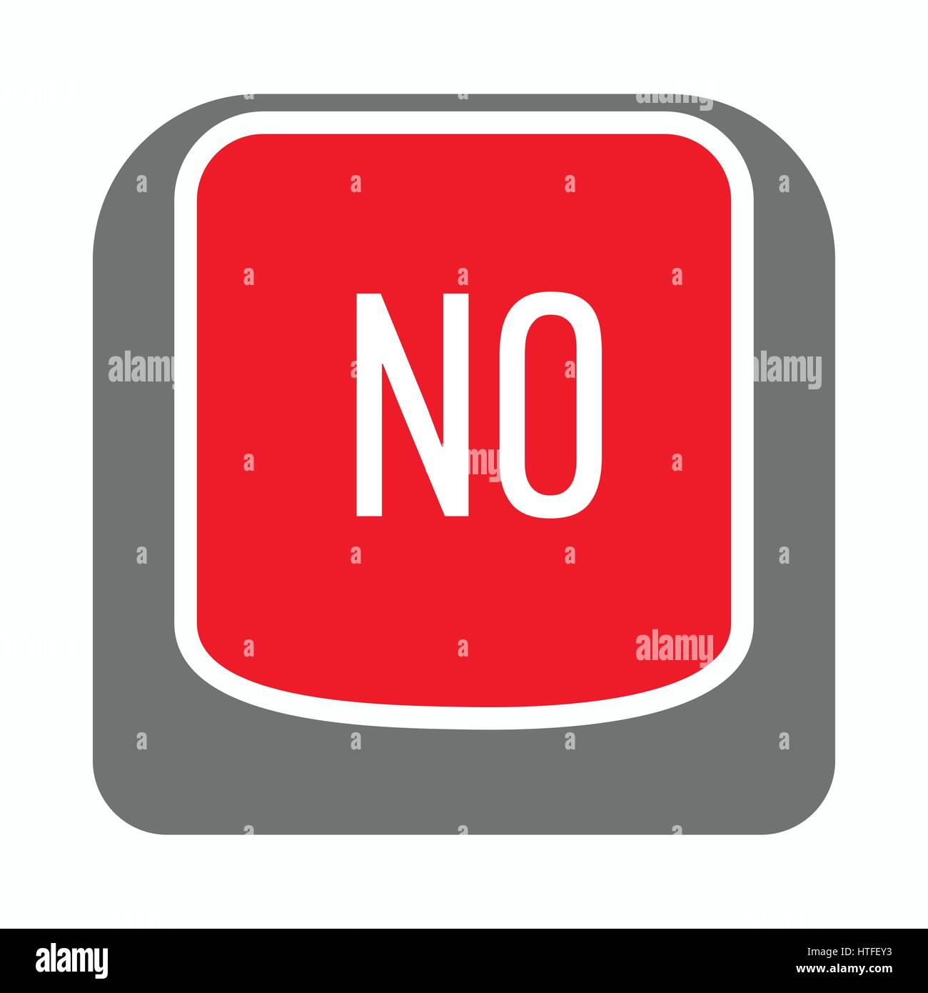 Letter of refusal Stock Vector Images - Alamy