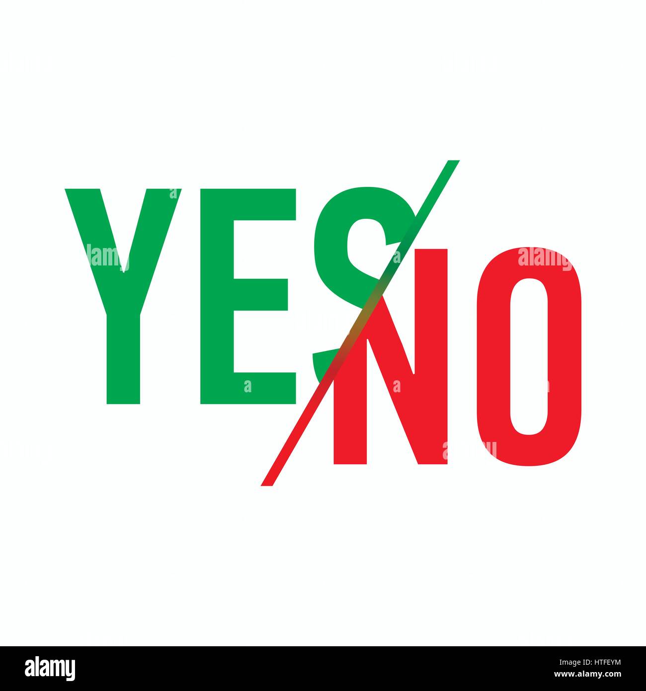 Yes or No icon, simple style Stock Vector Image & Art - Alamy