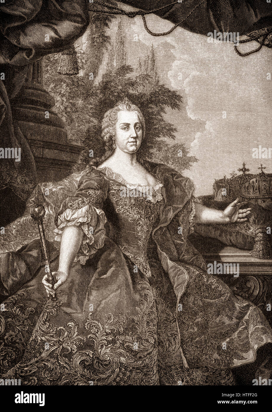 Princess maria theresa hi-res stock photography and images - Alamy