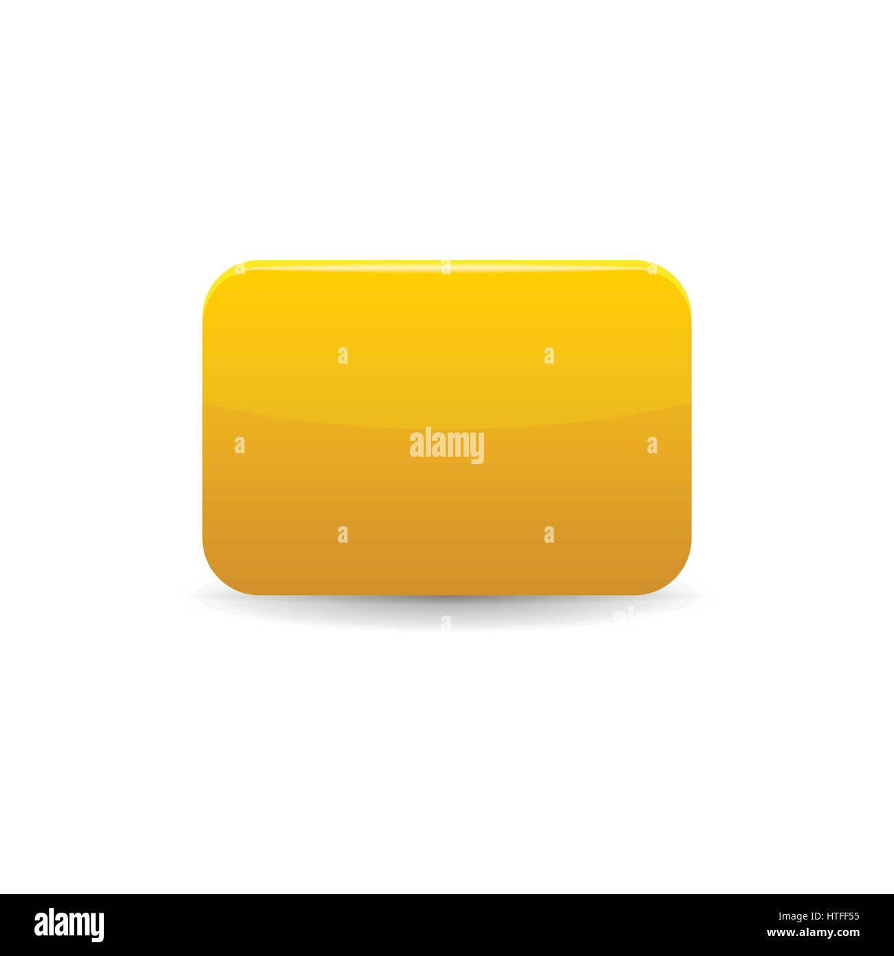 Yellow card icon, cartoon style Stock Vector Image & Art - Alamy