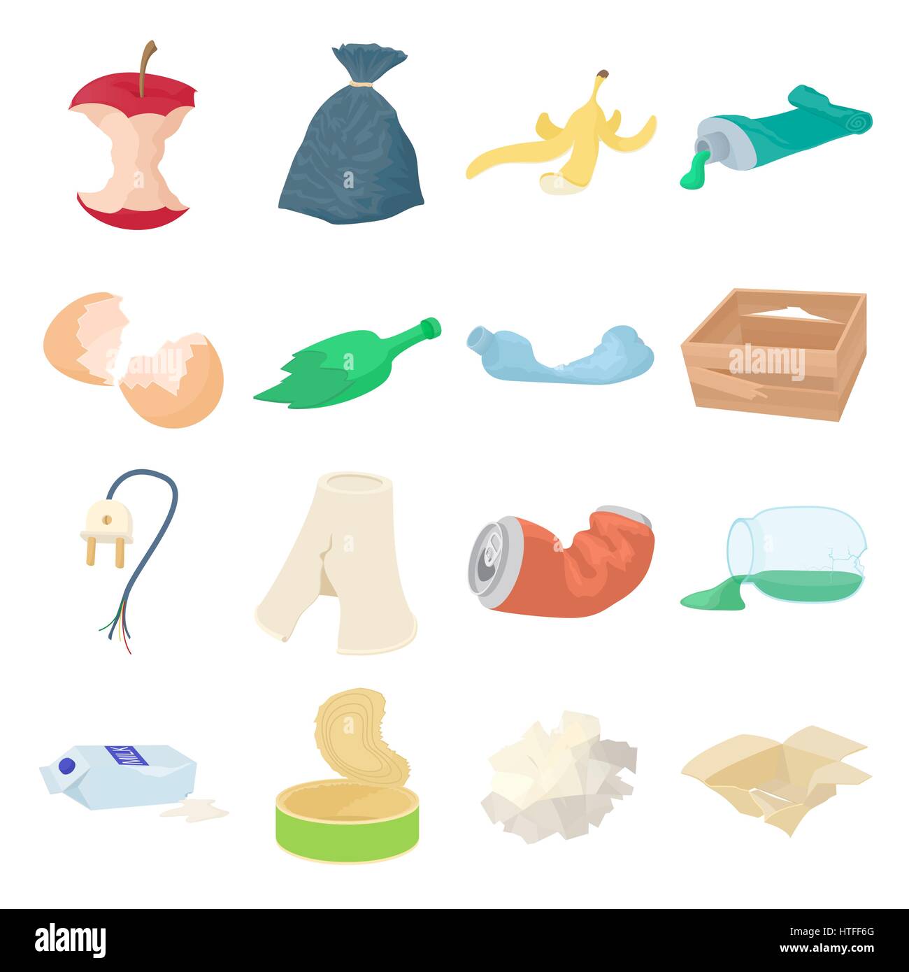 Garbage set icons Stock Vector Image & Art - Alamy Garbage set icons Stock Vector Image & Art - Alamy