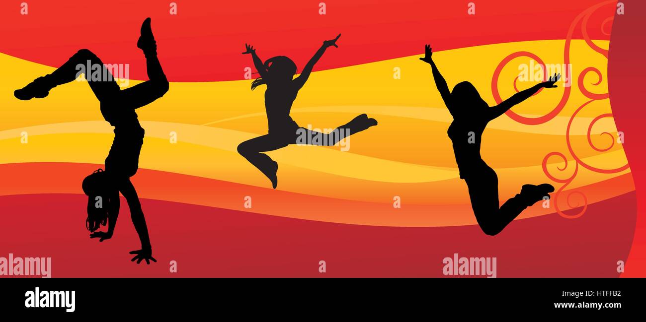 Contemporary nightlife Stock Vector Images - Alamy