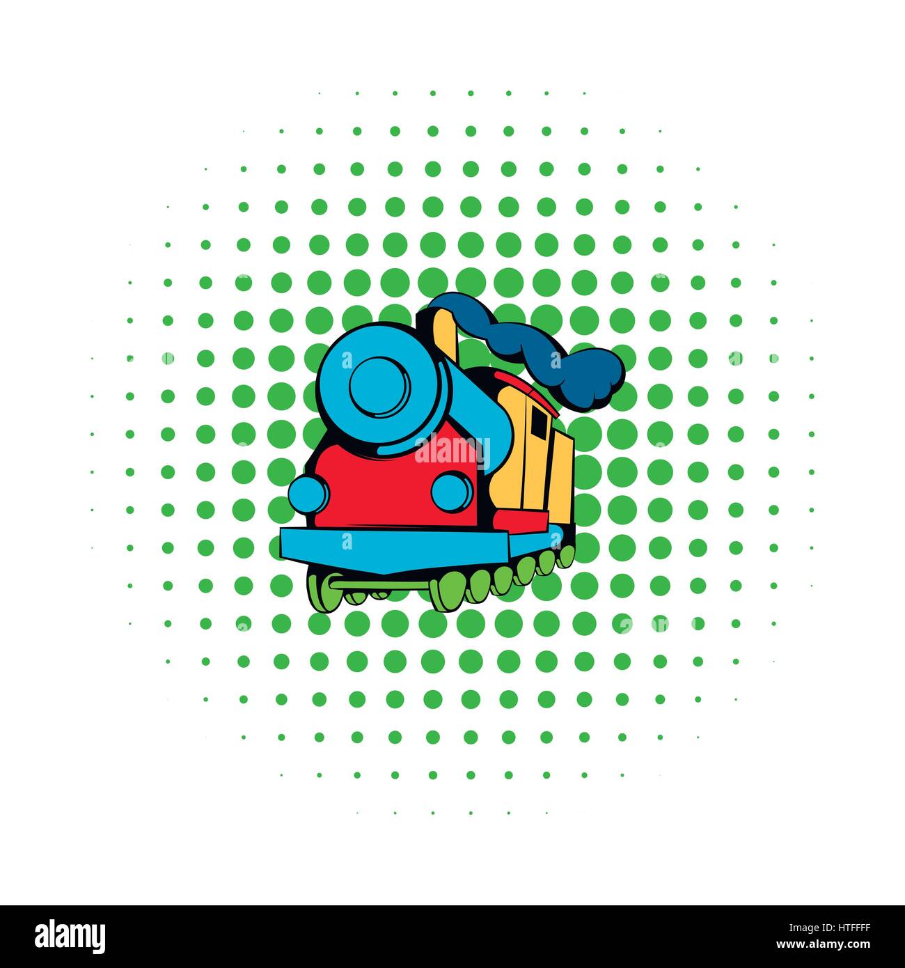 Small locomotive Stock Vector Images - Alamy